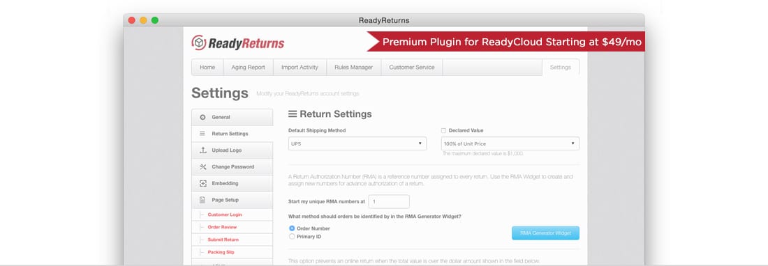 ReadyCloud | Ecommerce CRM