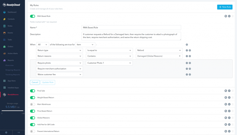 ReadyReturns | Ecommerce Returns Software | 877-818-7447